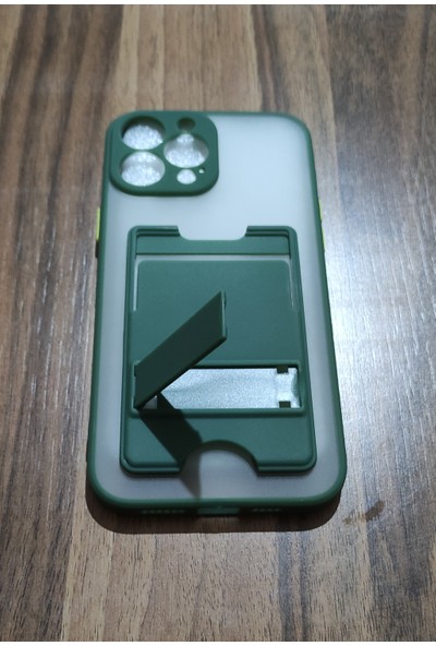 Mtl IPHONE 13 Pro Max Standlı Kartlıklı Kılıf