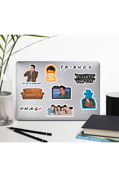 HD Sticker Friends Film-Dizi Laptop Notebook Tablet Sticker Set P4 HD Sticker Friends Film-Dizi Laptop Notebook Tablet Sticker Set P4