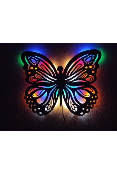 Alda Kelebek LED Işıklı Duvar Tablosu Alda Kelebek LED Işıklı Duvar Tablosu