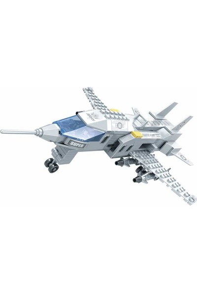 Ausini Army Savaş Uçağı LEGO Seti - 228 Parça Ausini Army Savaş Uçağı LEGO Seti - 228 Parça