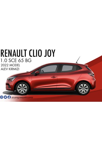 Renault Clio Joy Radyo 1.0 Sce 65BG Çekilişi