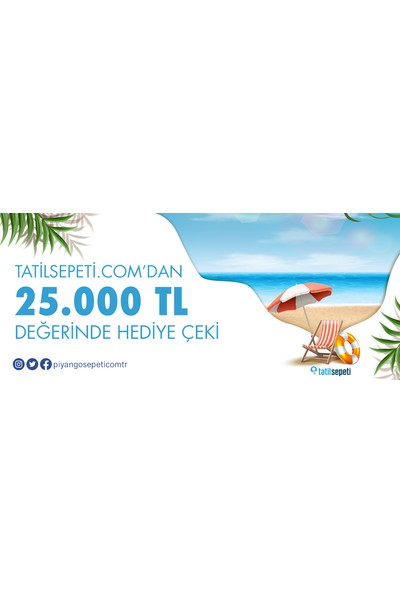 Tatil Sepeti Hediye Çeki Çekilişi