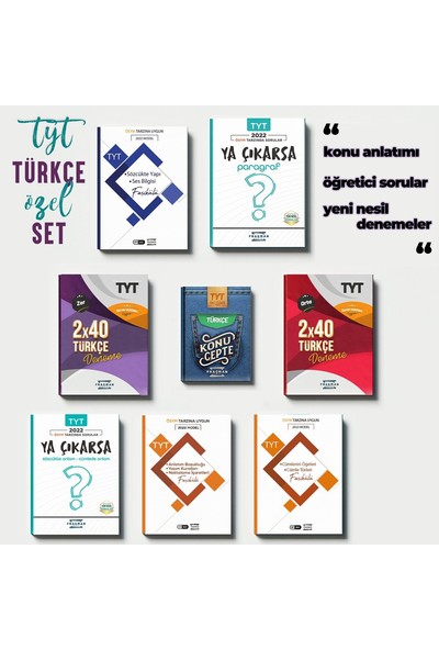 2023 Tyt Türkçe Baştan Sona Full Set Konu Anlatımı Tekrar Soruları ve Yeni Nesil Denemelerle 2023 Tyt Türkçe Baştan Sona Full Set Konu Anlatımı Tekrar Soruları ve Yeni Nesil Denemelerle