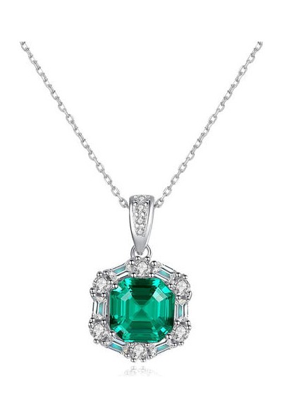 HaiTun Muhteşem Büyük Parlak Kolye Kolye Kadınlar Için 100% 925 Katı Gümüş Büyüleyici Düğün Gem Kolye Takı | Kolyeler (Yurt Dışından) HaiTun Muhteşem Büyük Parlak Kolye Kolye Kadınlar Için 100% 925 Katı Gümüş Büyüleyici Düğün Gem Kolye Takı | Kolyeler (Yurt Dışından)