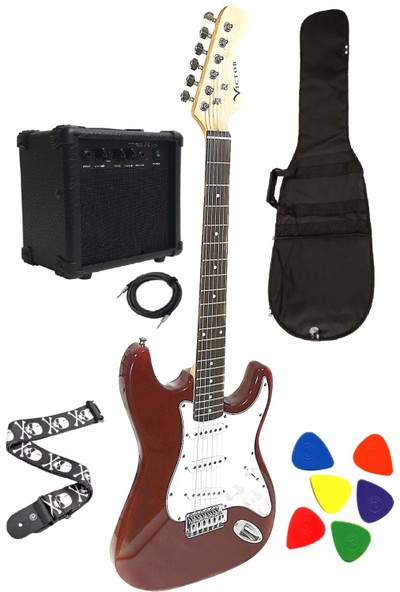 Victor Wnst1 Elektro Gitar Seti ( Wişne ) Victor Wnst1 Elektro Gitar Seti ( Wişne )