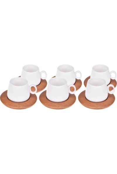 Gülruli Kahvetakımı 6 Kişilik Ottoman