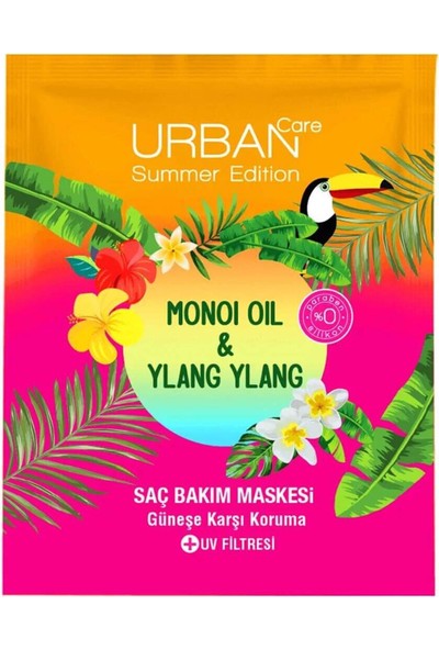 Urban Care Saç Maskesi Monoi & Ylang Ylang 50 ml Urban Care Saç Maskesi Monoi & Ylang Ylang 50 ml