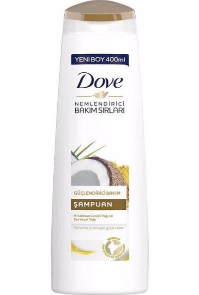 Dove EKS Ticaret Dove Şampuan Güçlendirici Bakım Hindistan Cevizi 400 ml