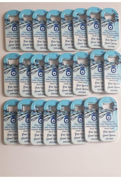 Hedidea 50 Adet Jelatinlenmiş Sünnet Magnet Açacak Düğün Hediyesi Hedidea 50 Adet Jelatinlenmiş Sünnet Magnet Açacak Düğün Hediyesi