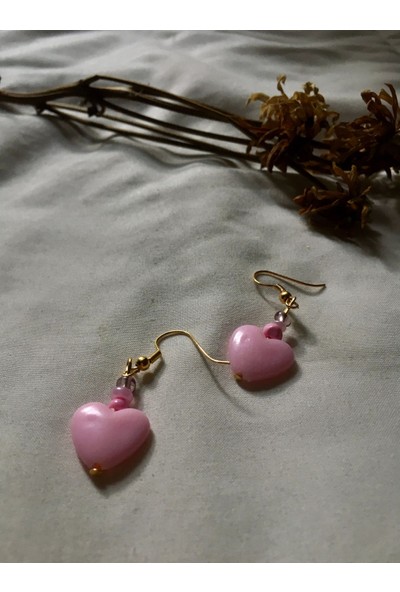 Barış Yapı Bijüteri Kalpboncuk Detaygold Küpe