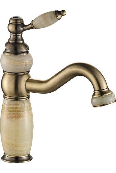 Fkn Elite Kısa Antik Lavabo Bataryası