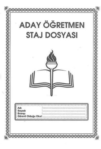 Kocaoluk Aday Öğretmen Staj Dosyası