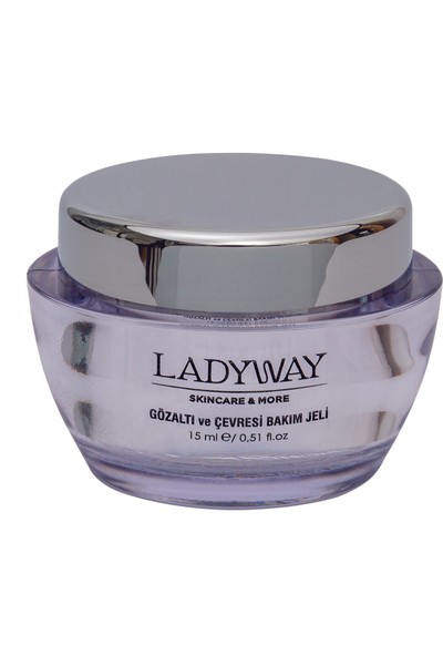 Lady Way Gözaltı Ve Çevresi Bakım Jeli Kırışıklık Ve Torbalanma Karşıtı 15 Ml