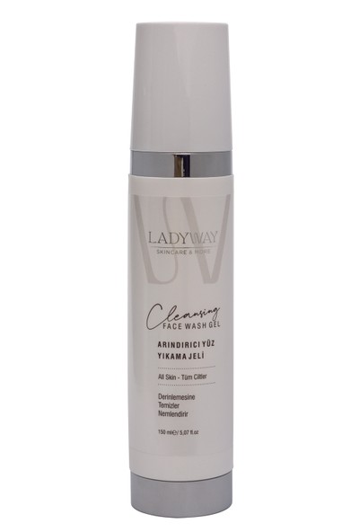 Lady Way Arındırıcı Yüz Yıkama Jeli Salisilik Asit 150 Ml Lady Way Arındırıcı Yüz Yıkama Jeli Salisilik Asit 150 Ml