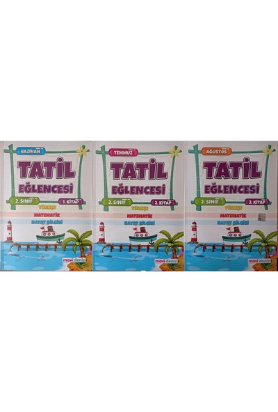 Mavi Deniz Yayınları 2. Sınıf Yaz Tatil Seti Mavi Deniz Yayınları 2. Sınıf Yaz Tatil Seti