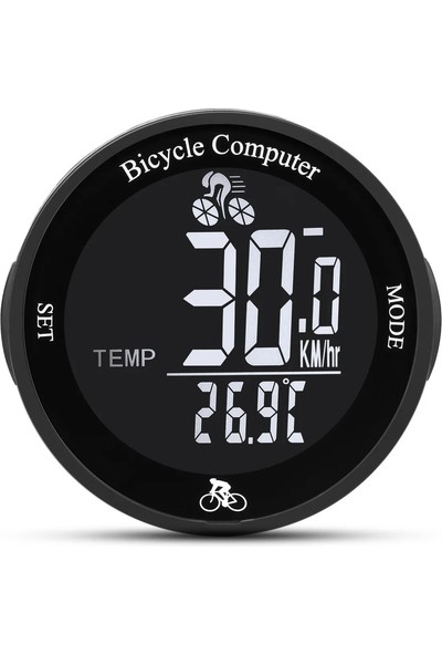 Oalyip Su Geçirmez Bisiklet Kilometre Sayacı - Siyah (Yurt Dışından) Oalyip Su Geçirmez Bisiklet Kilometre Sayacı - Siyah (Yurt Dışından)