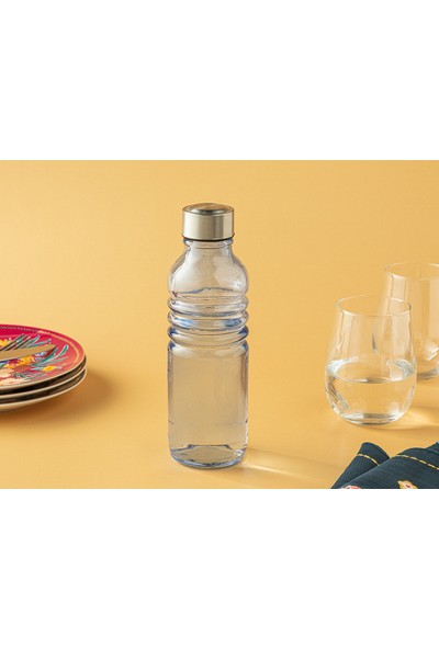 English Home Pearly Cam Şişe 500 ml Mavi English Home Pearly Cam Şişe 500 ml Mavi