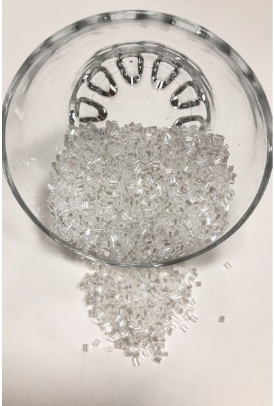 Limelia Beyaz Rengi Kesme Boncuk 50 gr Limelia Beyaz Rengi Kesme Boncuk 50 gr