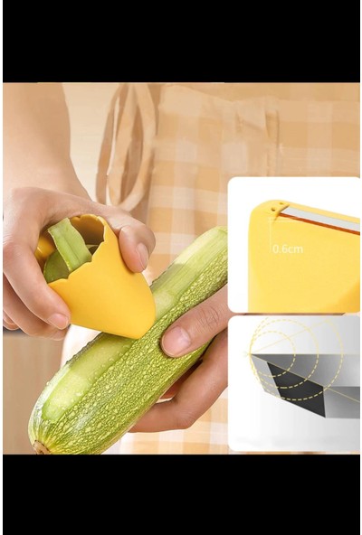 Homenıva Çok Fonksiyonlu Depolamalı Soyucu ve Dilimleyici