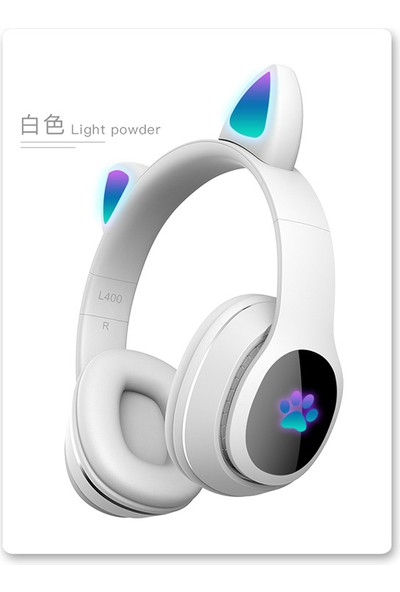 Just Casual Kedi Kulağı Işık Yayan Bluetooth Kulaklık (Yurt Dışından) Just Casual Kedi Kulağı Işık Yayan Bluetooth Kulaklık (Yurt Dışından)