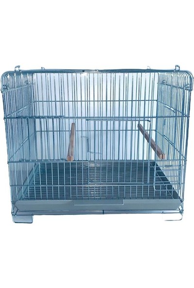 Blu Kafes 45.35.40 Ayaklı Üretim Kafesi (Izgara ve Tünek Dahil)