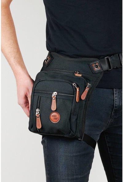 Çok Gözlü Su Geçirmez Siyah Bel Bacak Omuz Motosiklet Kurye Çantası Bodybag 3470 Çok Gözlü Su Geçirmez Siyah Bel Bacak Omuz Motosiklet Kurye Çantası Bodybag 3470