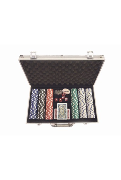 Kakuro Toys 300 Çip Poker Seti Kemik Çip