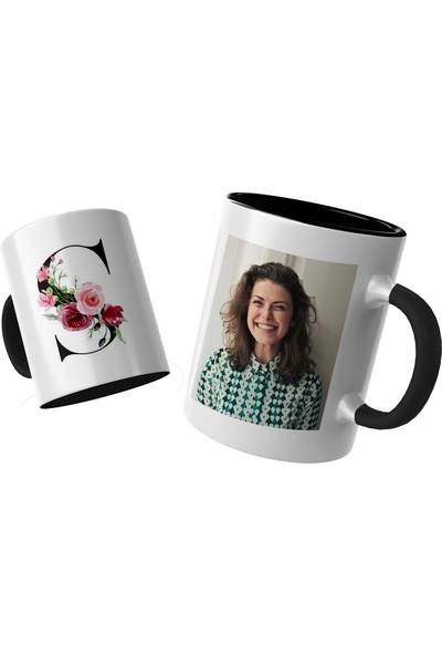 Özkan Store Kişiye Özel Baskılı Kupa Bardak (Siyah)