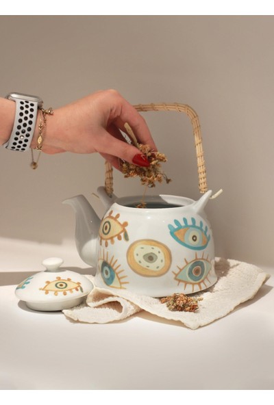 The Mia Amulet Porselen Demlik 1 Litre PRS0190 The Mia Amulet Porselen Demlik 1 Litre PRS0190