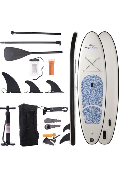 Uygar Marine Isup Stand-Up Paddle Board 320X80X15 cm Beyaz&mavi Uygar Marine Isup Stand-Up Paddle Board 320X80X15 cm Beyaz&mavi