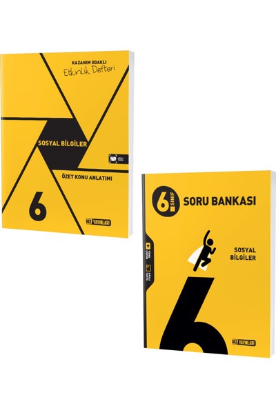 Hız Yayınları 2023 6. Sınıf Sosyal Bilgiler Soru + Defter Seti 2 Kitap Hız Yayınları 2023 6. Sınıf Sosyal Bilgiler Soru + Defter Seti 2 Kitap