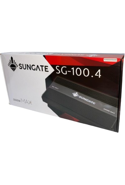 Sungate SG-100.4 Pro Serisi Amfi 5500 Watt SG-100.4 Sungate SG-100.4 Pro Serisi Amfi 5500 Watt SG-100.4