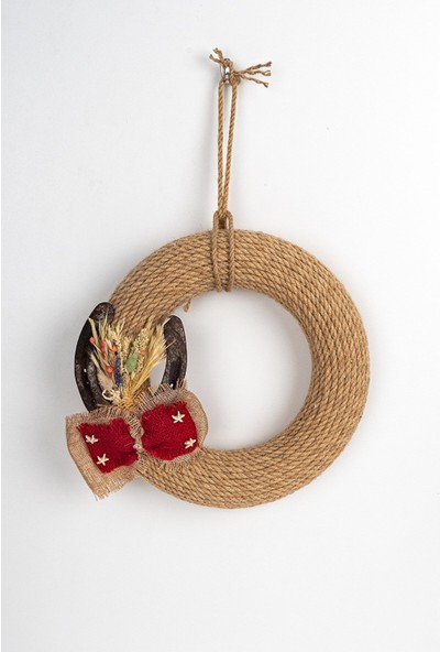 40Sans Gerçek At Nalından Yapılmış Kapı ve Duvar Süsü