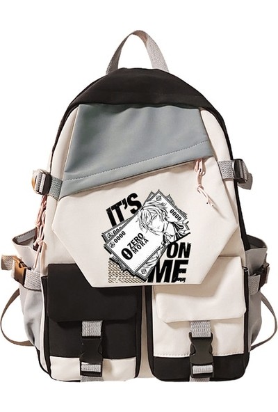 Azzan Xiao Genxin Darbe Anime Okul Çantası (Yurt Dışından)