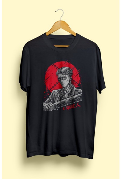 Akihabara Megumi Fushiguro Anime Tasarım Baskılı Tişört