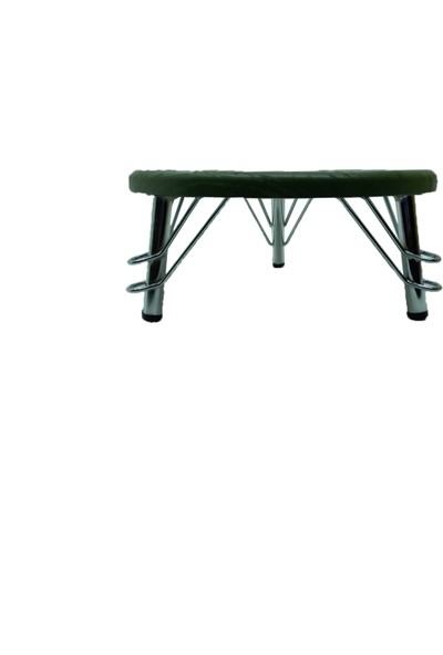 LanHome Mini Tabure/düzenleyici (Yeşil-Krom)