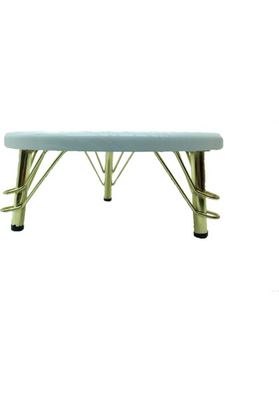 LanHome Mini Tabure/düzenleyici (Beyaz-Gold)