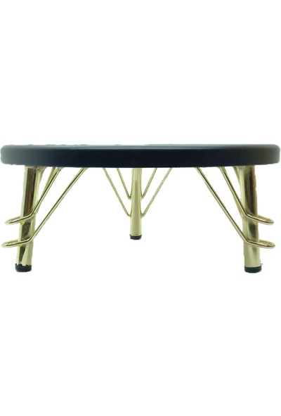 LanHome Mini Tabure/düzenleyici (Siyah-Gold)