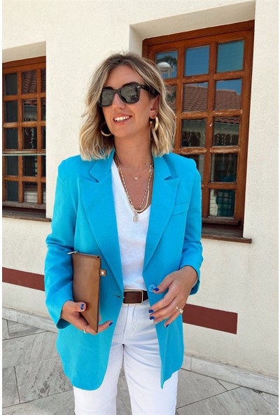 Quzu Ceket-Mavi Quzu Ceket-Mavi