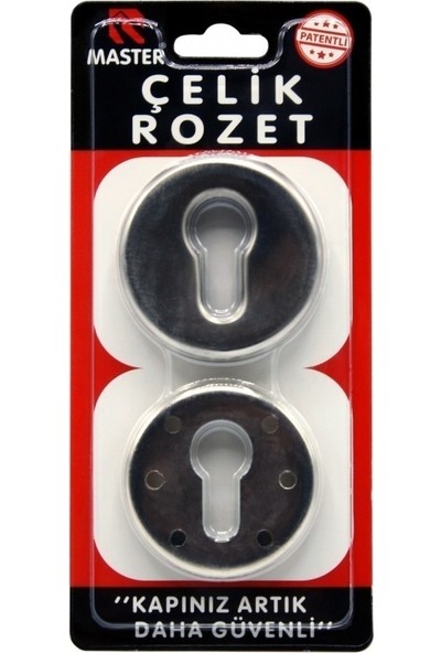 Master Çelik Rozet 6 Vidalı Mcr 06 Sarı Master Çelik Rozet 6 Vidalı Mcr 06 Sarı
