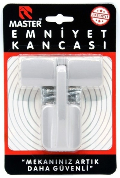 Master Lüks Emniyet Kancası Emk 02 Açık Kahve
