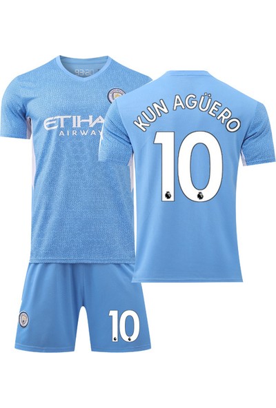 Yuandong 2122 Manchester City Club Home Yetişkin ve Çocuk Futbol Forması 10 Aguero (Yurt Dışından) Yuandong 2122 Manchester City Club Home Yetişkin ve Çocuk Futbol Forması 10 Aguero (Yurt Dışından)