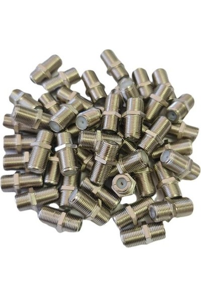 Electroon F Konnektör Dişi-Dişi Ara Uzatma - 100 Adet Electroon F Konnektör Dişi-Dişi Ara Uzatma - 100 Adet