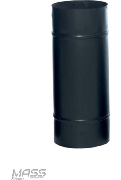 Çelikörs 25 cm Siyah Mat Soba Baca Borusu (Şömine Için De Uygun) Çelikörs 25 cm Siyah Mat Soba Baca Borusu (Şömine Için De Uygun)