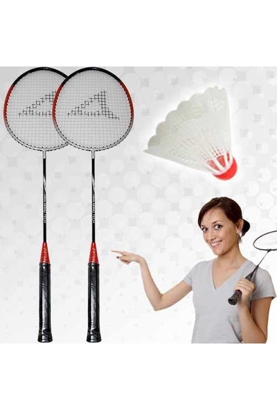 Angel Of Life Badminton Seti (2 Raket + 1 Top) Angel Of Life Badminton Seti (2 Raket + 1 Top)
