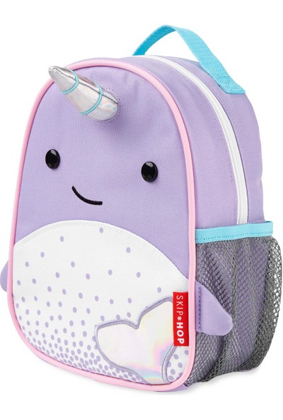 Skip Hop Emniyet Kemerli Sırt Çantası - Narwhal