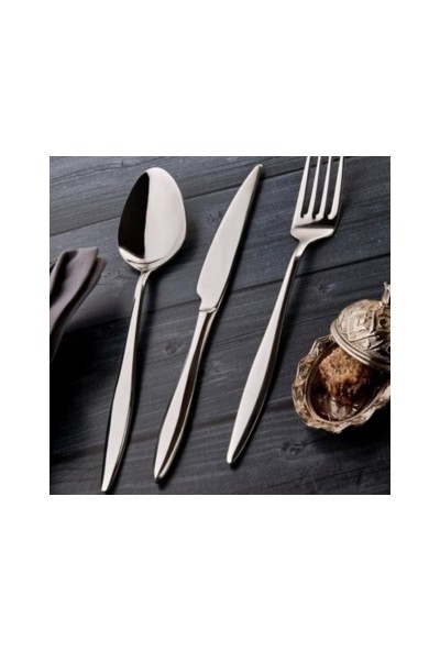 Brondoff Carmen Çelik 72 Kişilik 12 Kişilik Çatal Kaşık Bıçak Seti Brondoff Carmen Çelik 72 Kişilik 12 Kişilik Çatal Kaşık Bıçak Seti