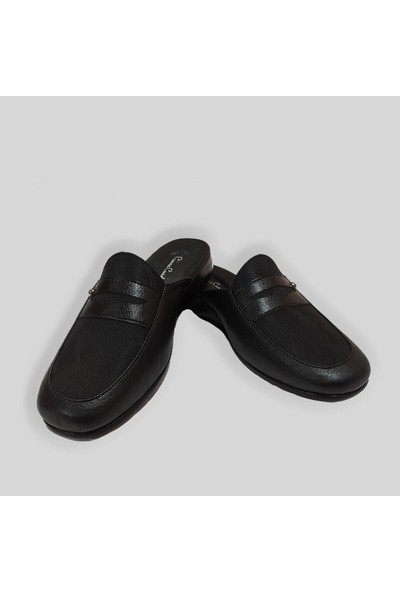 Tekstilcim Pierre Cardin 288 Desenli Deri Terlik