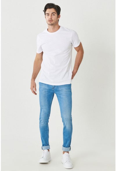AC&Co / Altınyıldız Classics Ekstra Slim Fit Dar Kesim Esnek Denim Jean Kot Pantolon AC&Co / Altınyıldız Classics Ekstra Slim Fit Dar Kesim Esnek Denim Jean Kot Pantolon