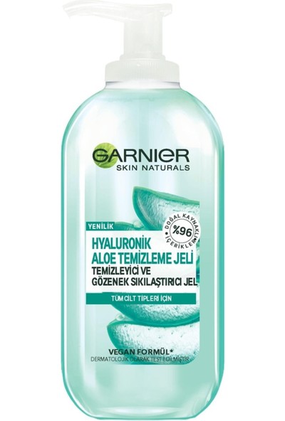 Bee Beauty Garnier Hyaluronik Aloe Temizleme Jeli 200 ml Bee Beauty Garnier Hyaluronik Aloe Temizleme Jeli 200 ml